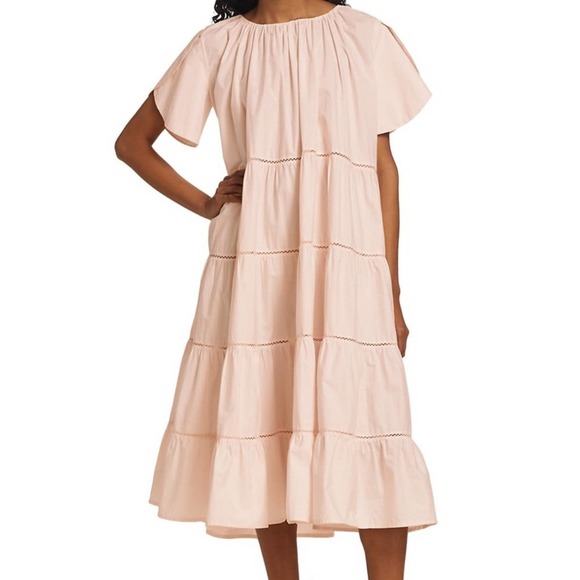 Merlette | Dresses | Merlette Alegra Dress Flutter Sleeved Balloon ...